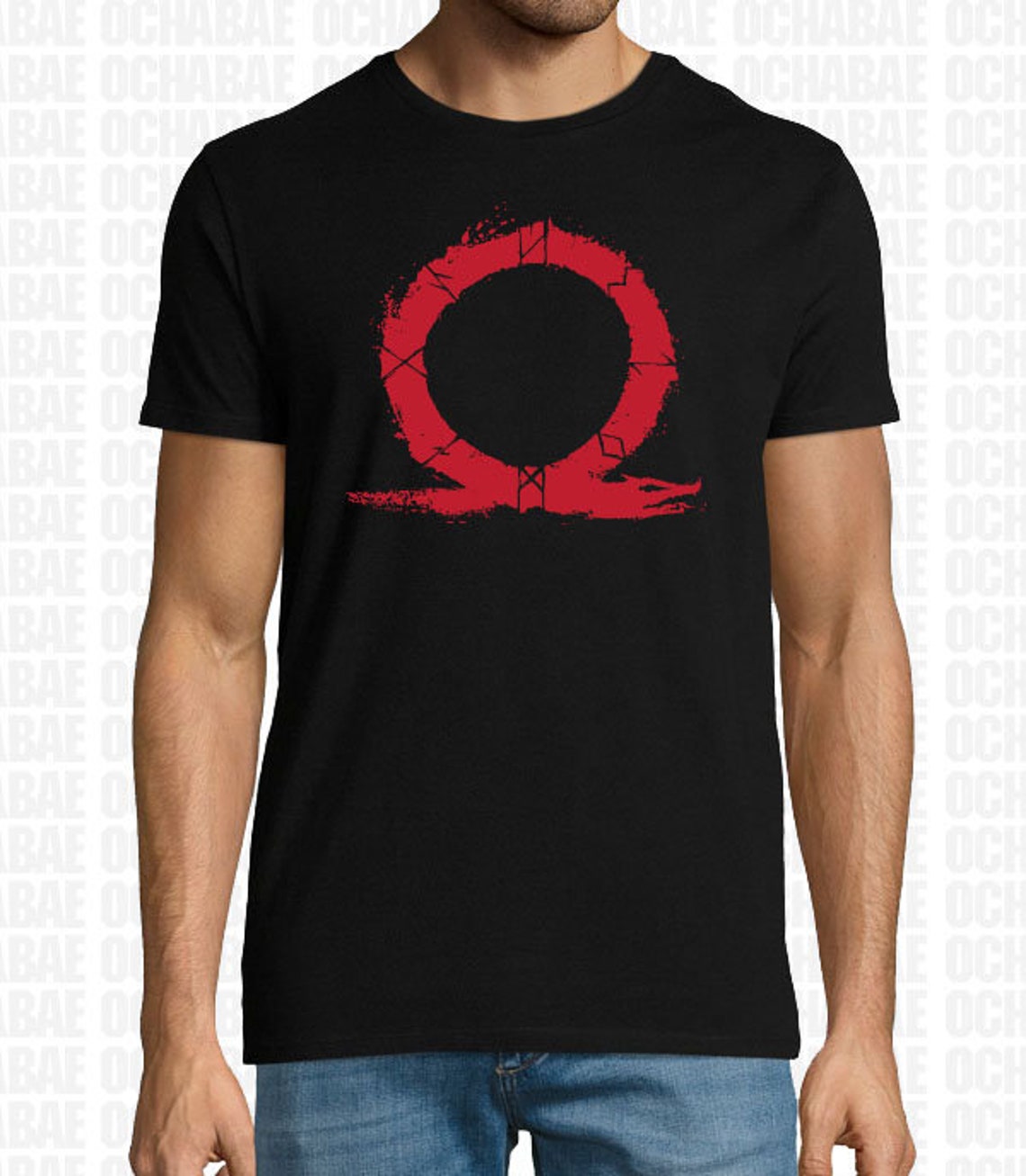 God of War Omega Logo Men's Tshirt - Etsy UK