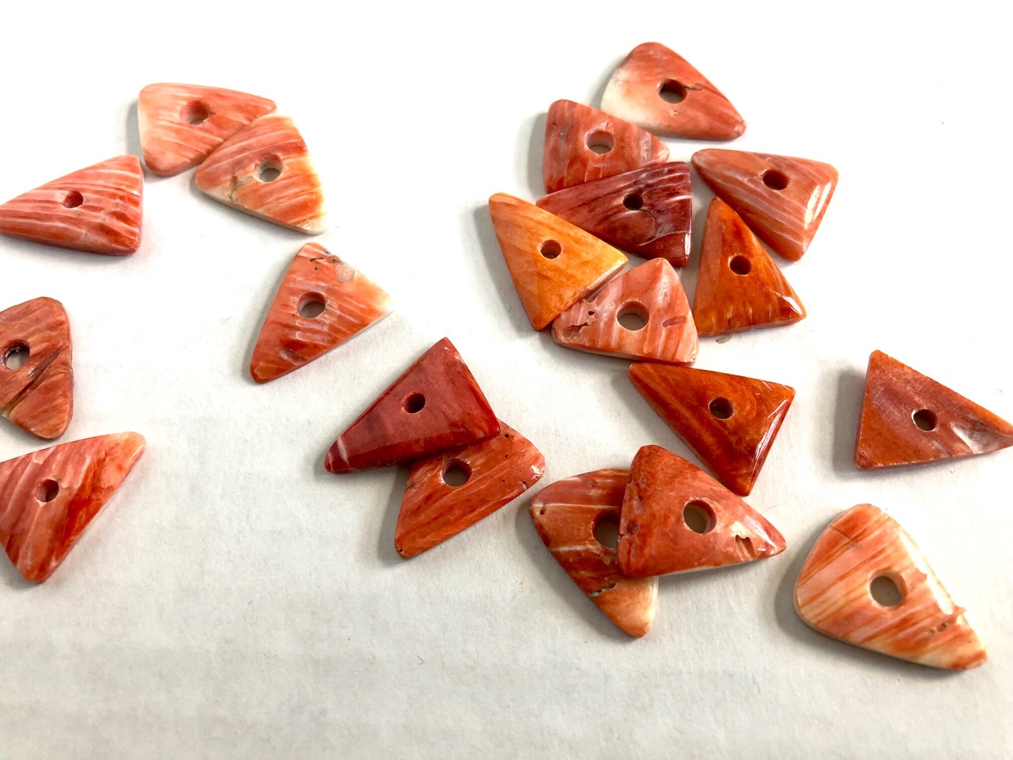 Huge Selection of Stone and Shell Triangle Cabochons. - Etsy