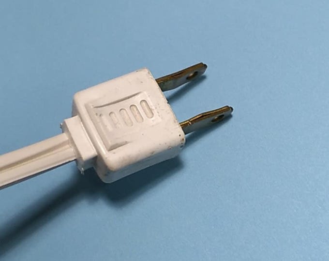 Vintage Power Cord (1970s) for Restoration Projects (length 6 Feet) - Etsy