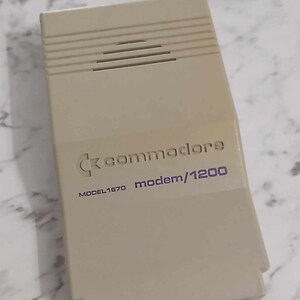 Boxed 1200 Baud Commodore Modem model 1670 With User Manual, Telephone ...
