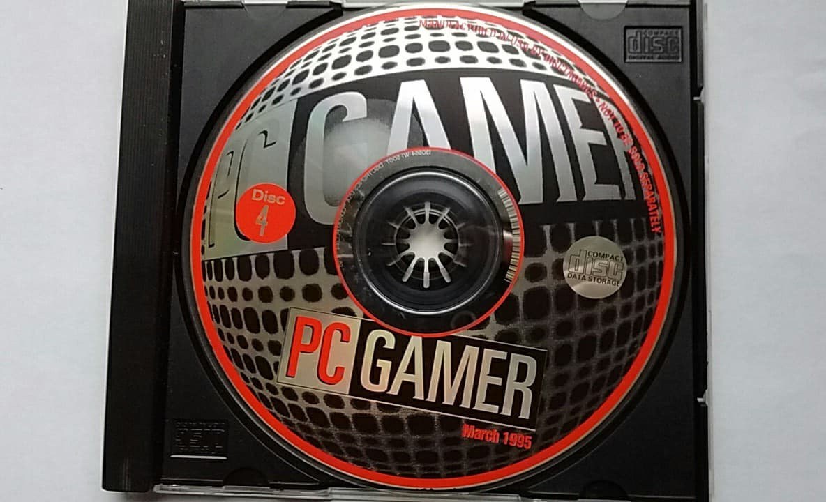 PC GAMER Disc 4 March 1995 Cd-rom Edition - Etsy