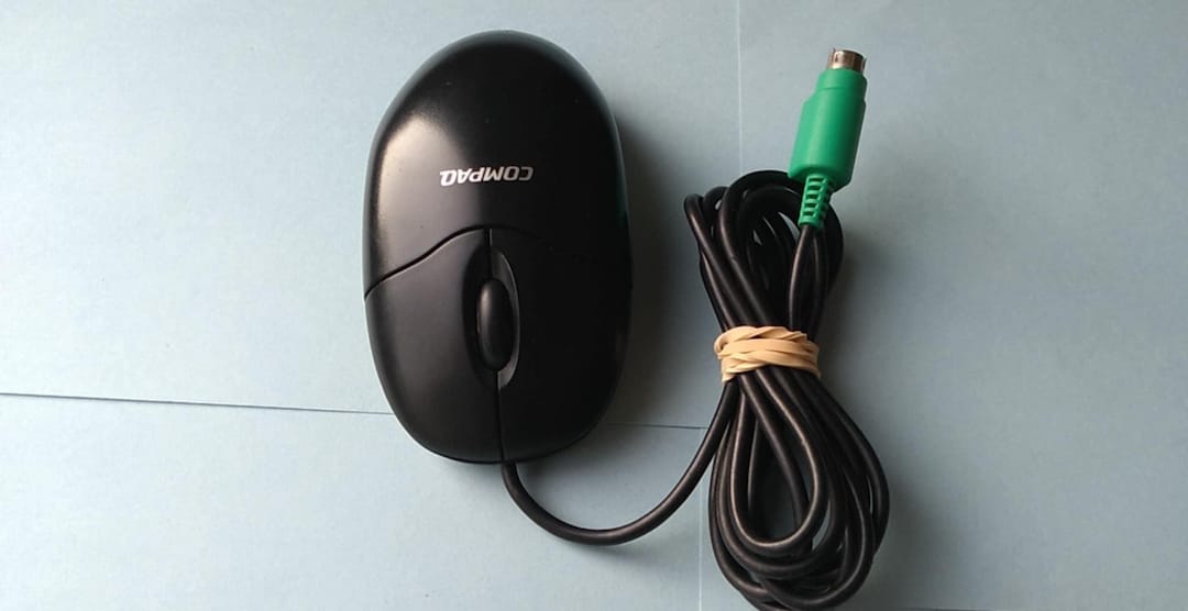 PS2 Computer Mouse, Refurbished Ball Mouse Model MOAFKC - Etsy