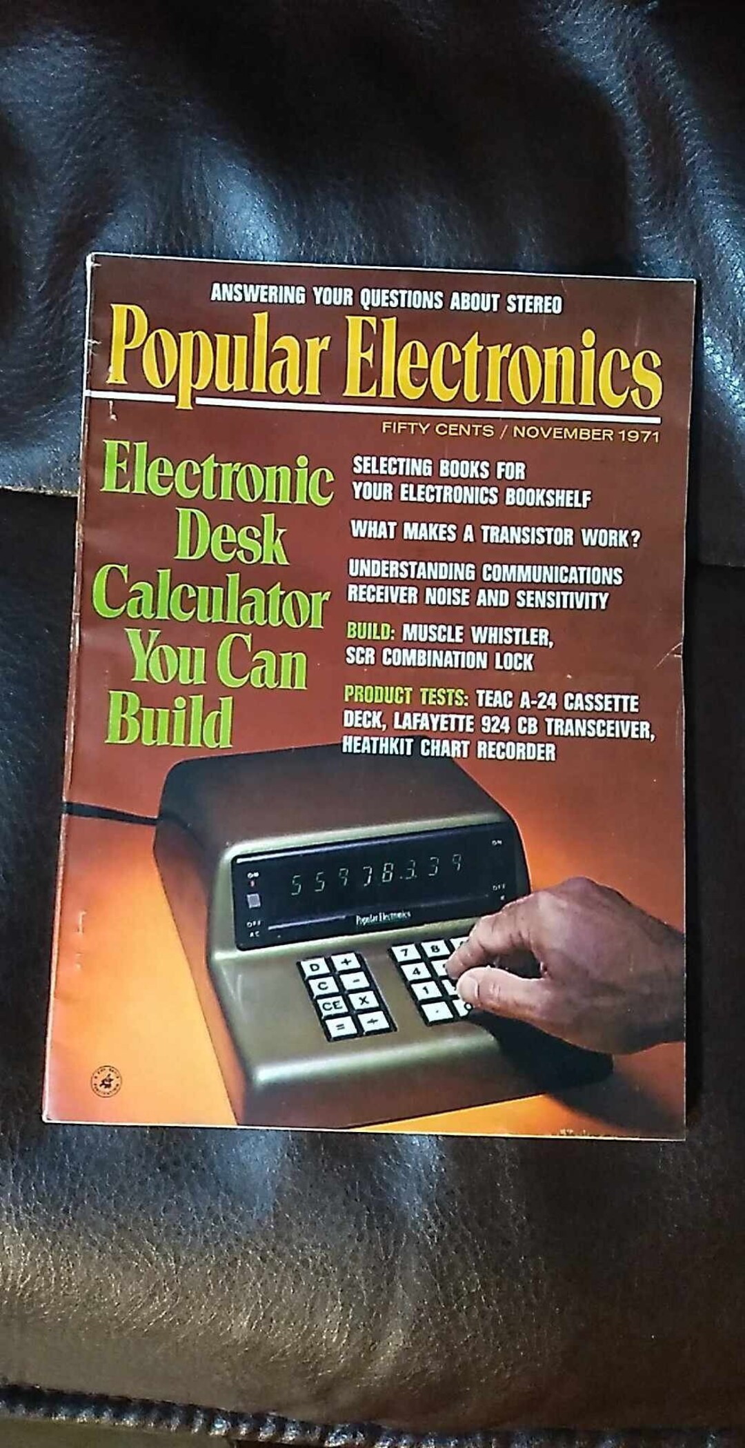 1971 Popular Electronics Magazine - November to December - Original ...
