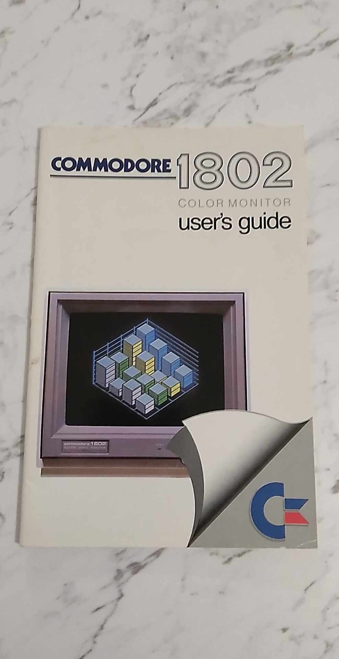 User Manual for Commodore 1802 Color Monitor - Etsy