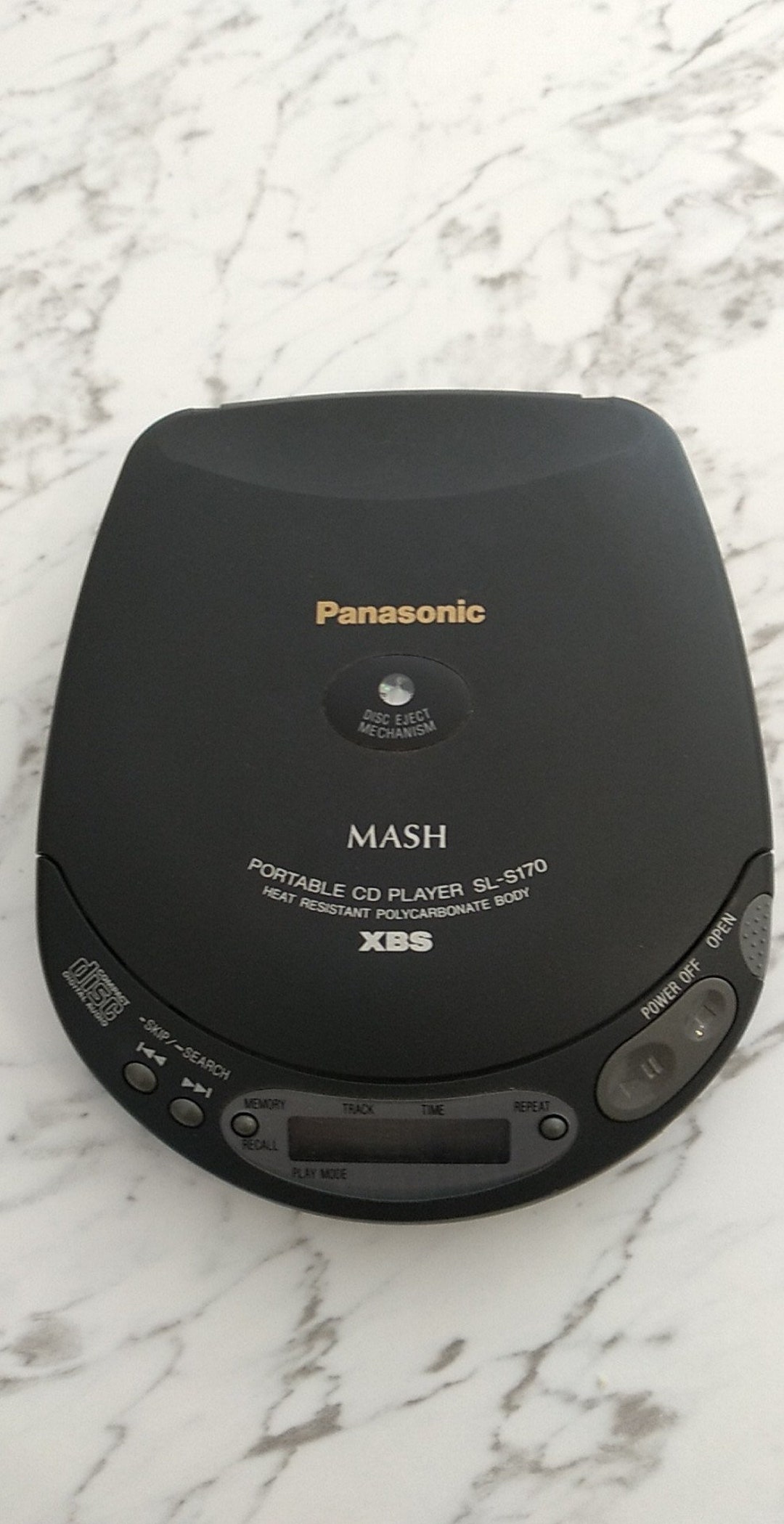 Panasonic Portable CD Player Model SL-S170 - XBS (comes With Wall Plug ...