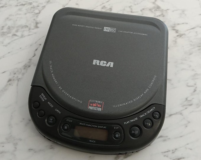 RCA Portable CD Player (power Cable Included) - Tested and Working - Etsy
