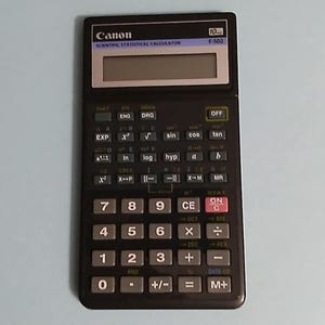 Canon Scientific Calculator Model F-502 - Etsy