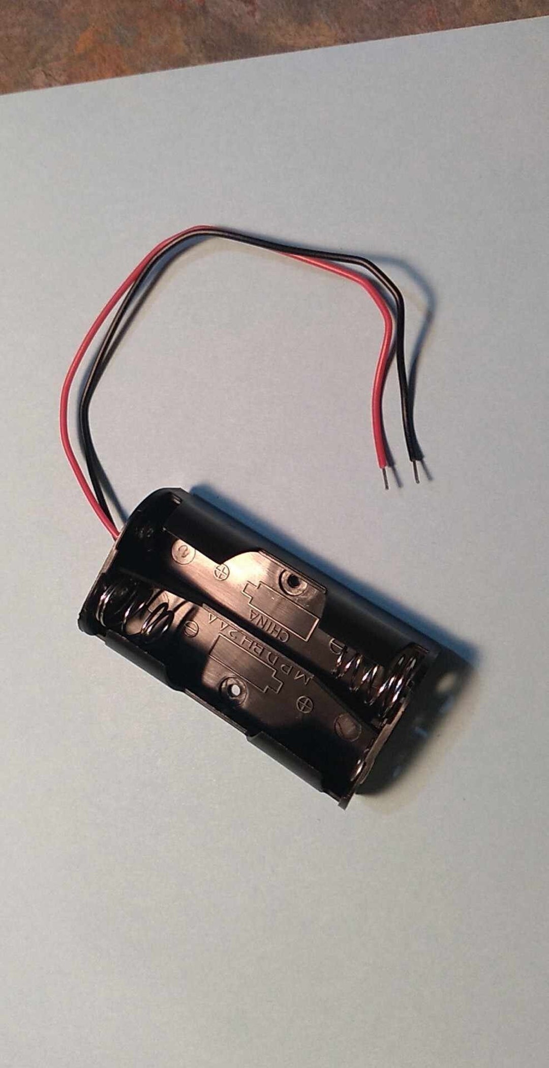 AA Battery Holder With Wires - Etsy