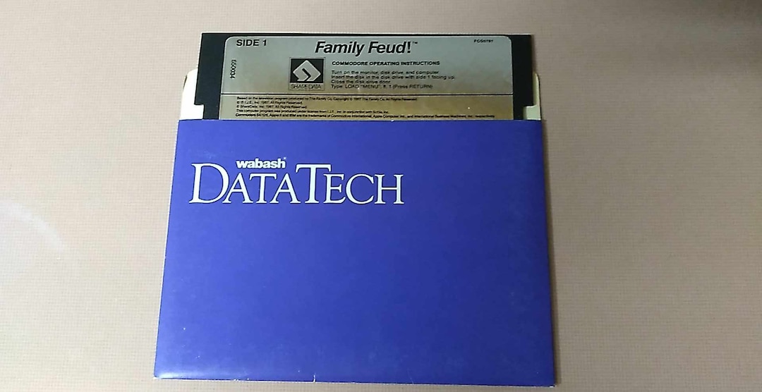 Family Feud! for the Commodore 64 Floppy Disk (tested and Working) - Etsy