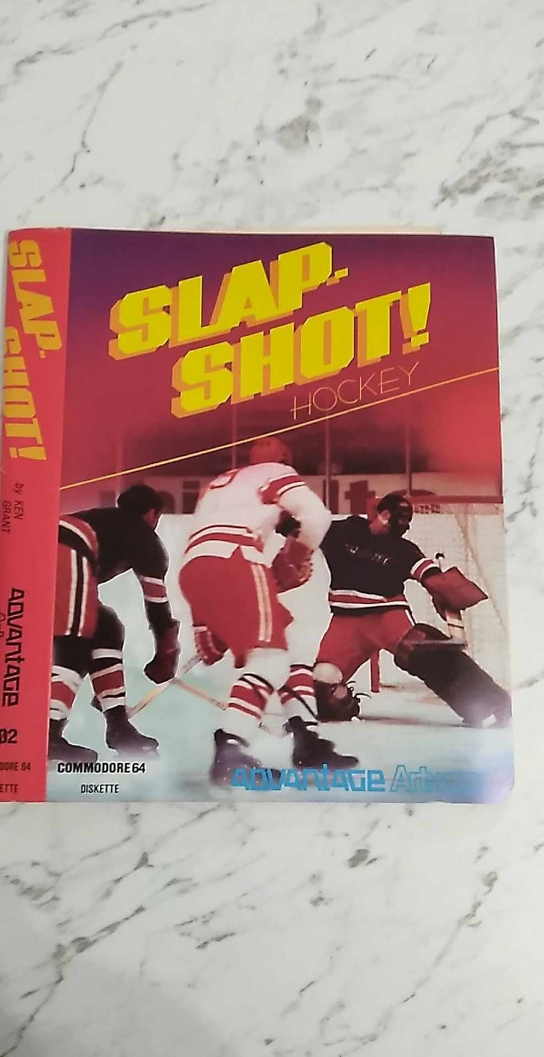 Game Sleeve and Loading Instruction Card for Slap Shot! for the ...