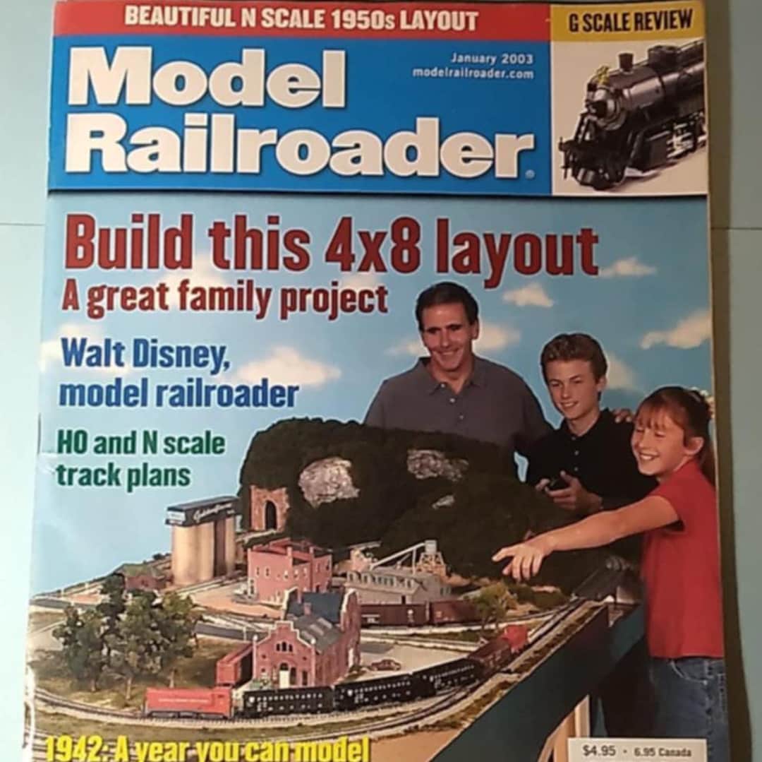 2003 - Model Railroader Magazine, January to August - Etsy