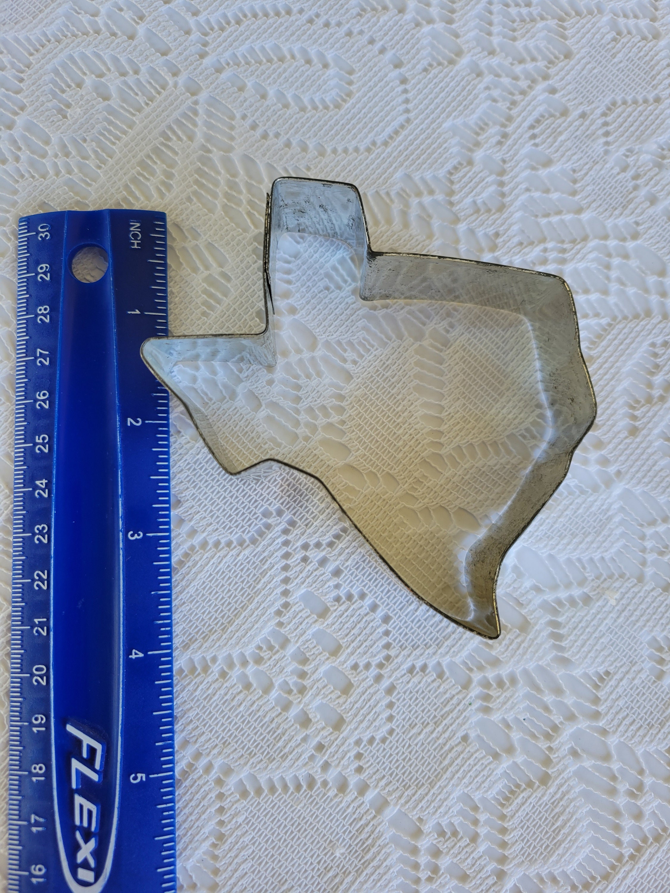 Texas Cookie Cutter, Metal, 4 Inch, Vintage Shaped Cutter - Etsy