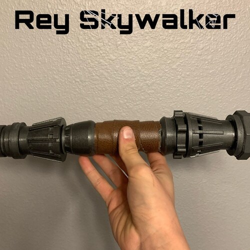 Rey Skywalker Staff Hilt Lightsaber Cosplay Kit - Etsy