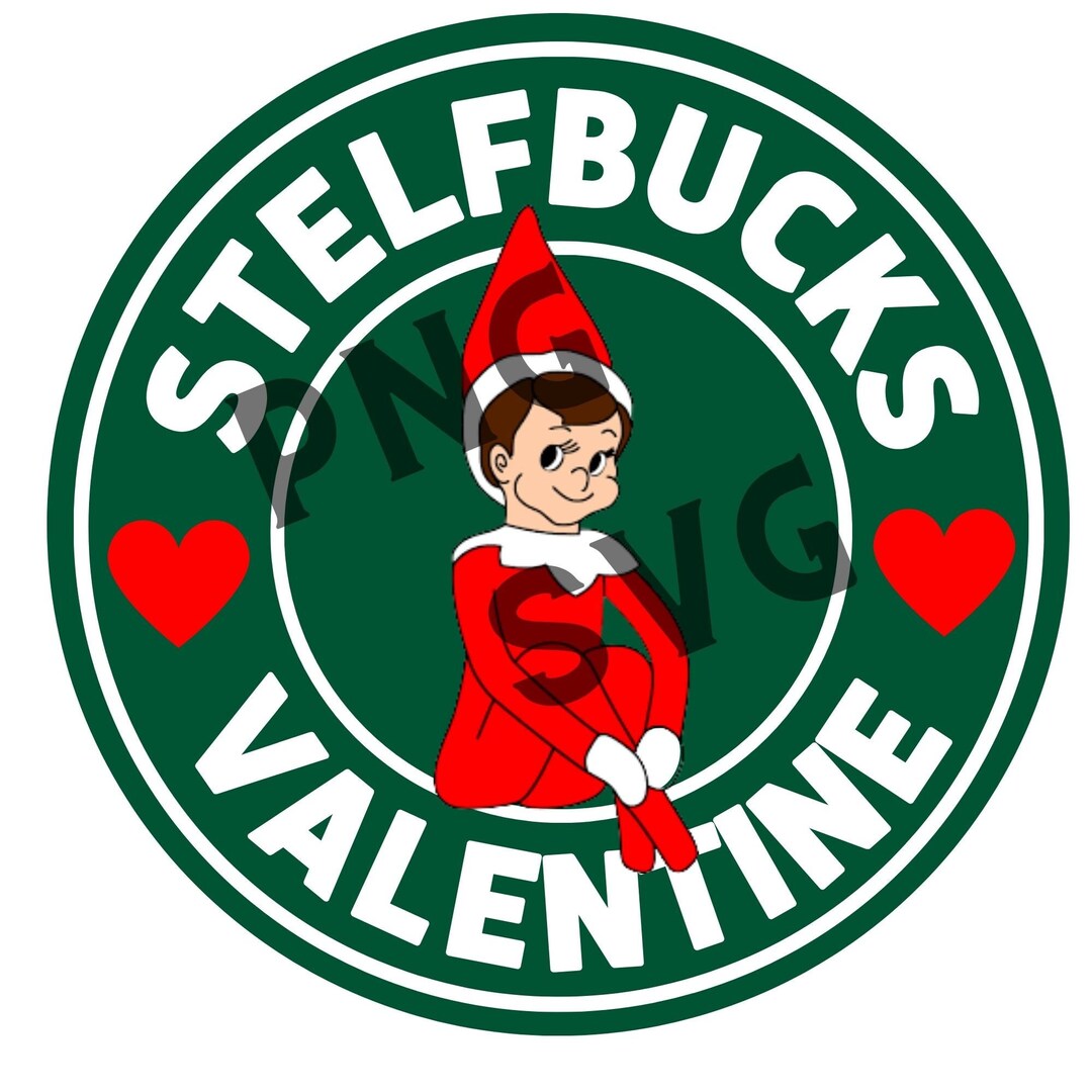 Starbucks Elf Logo for Print PNG and SVG Starbucks Cricut Heat Transfer ...