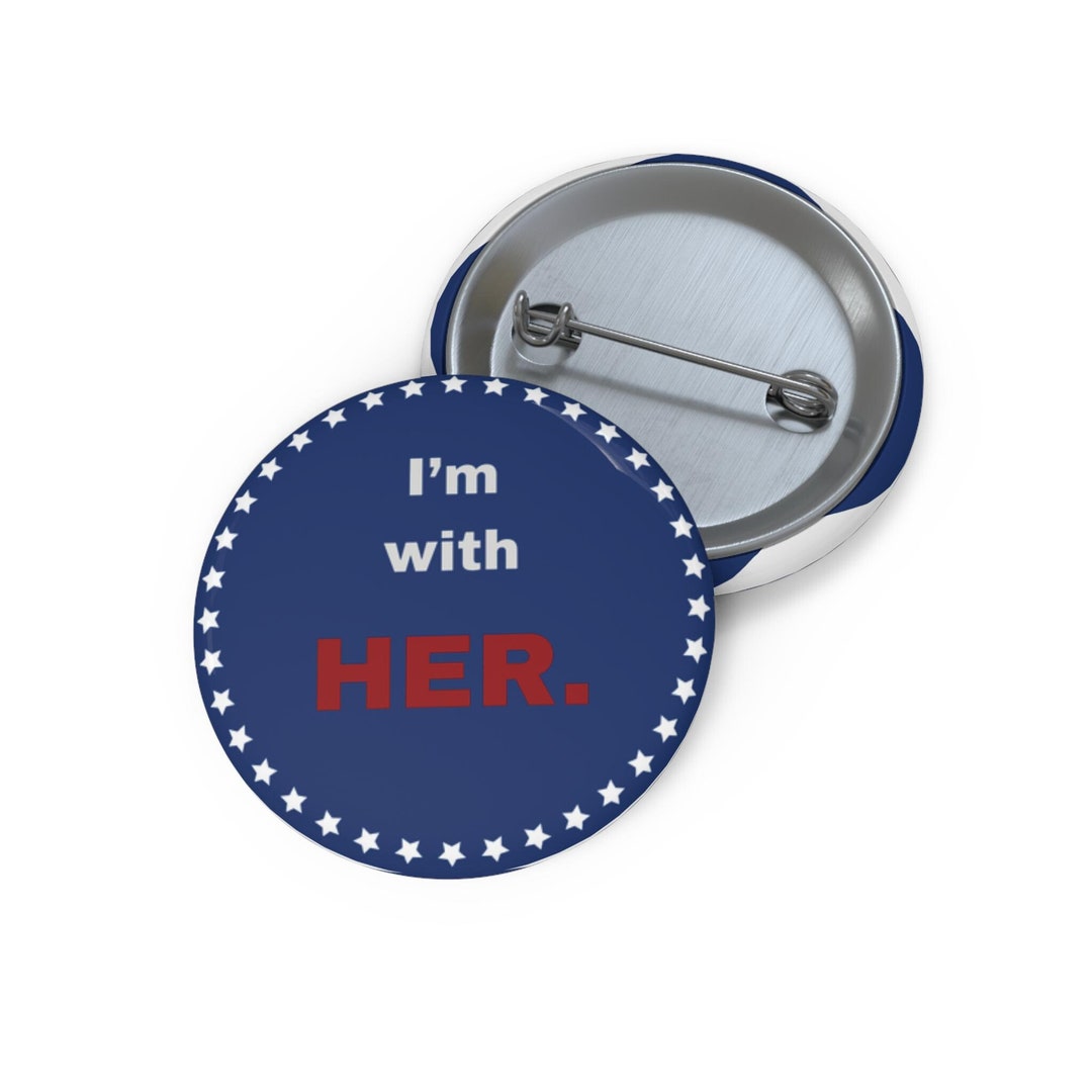 Harris 2024 PINS I'm With HER Kamala Harris MADAM President Election ...