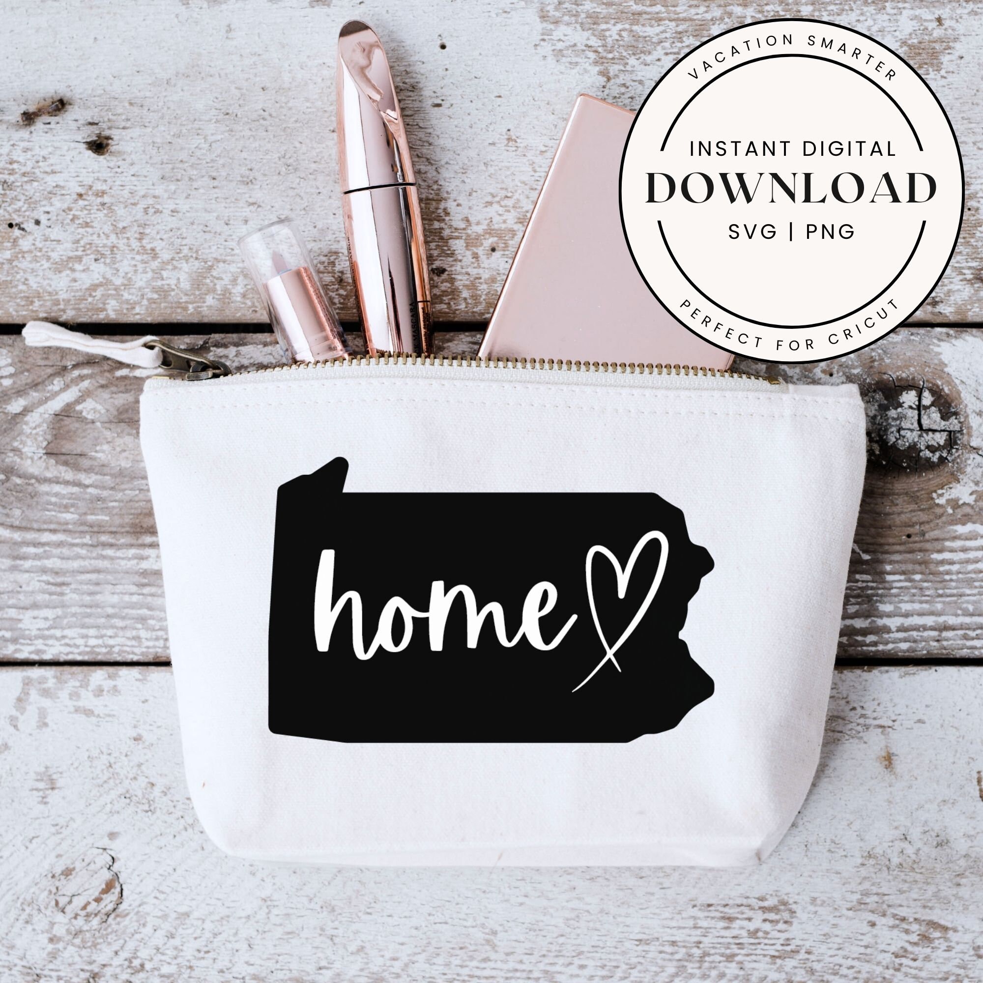 Pennsylvania State Home SVG and PNG, Pennsylvania Going Away Gift ...