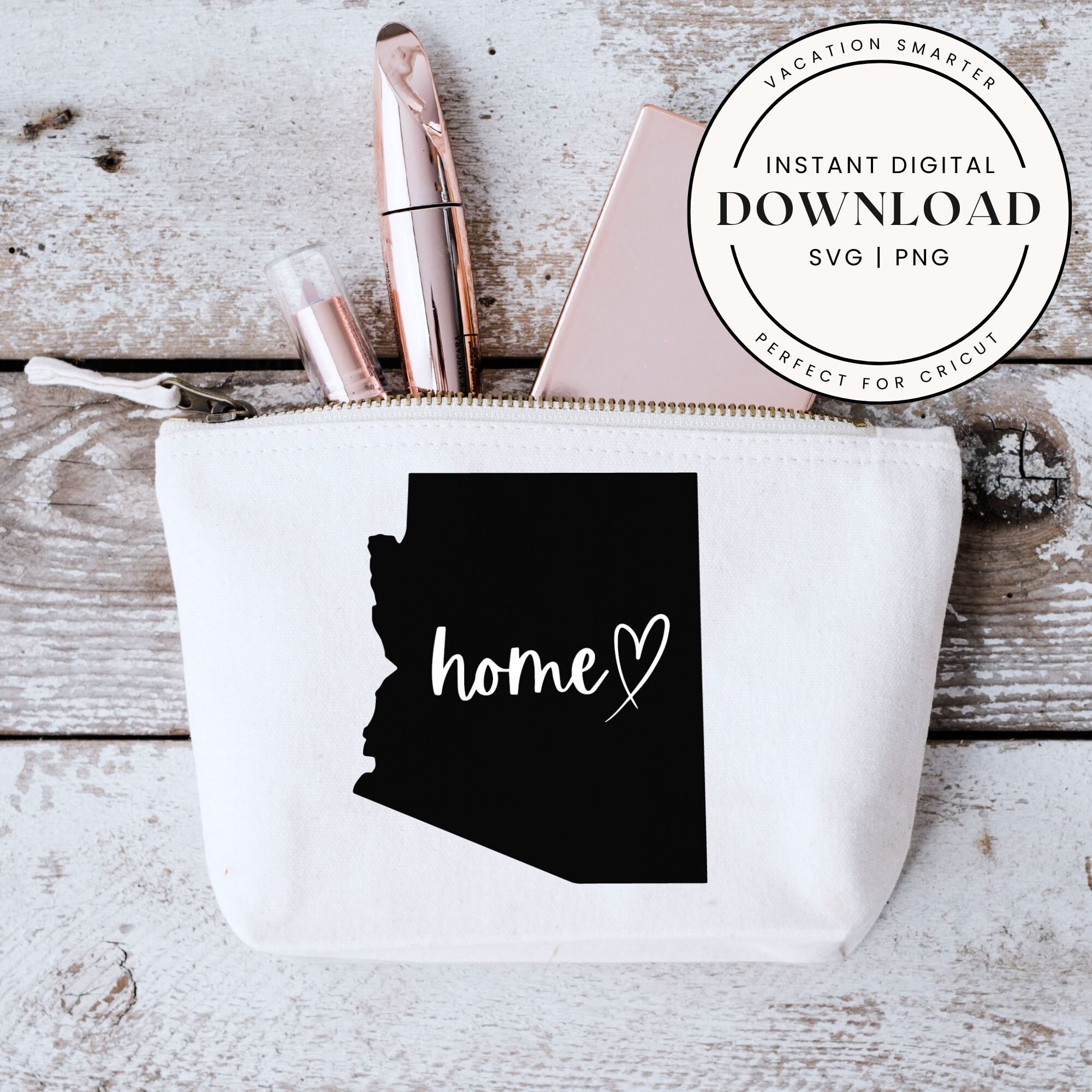 Arizona State SVG PNG | Arizona Silhouette Cut File | Cricut ...