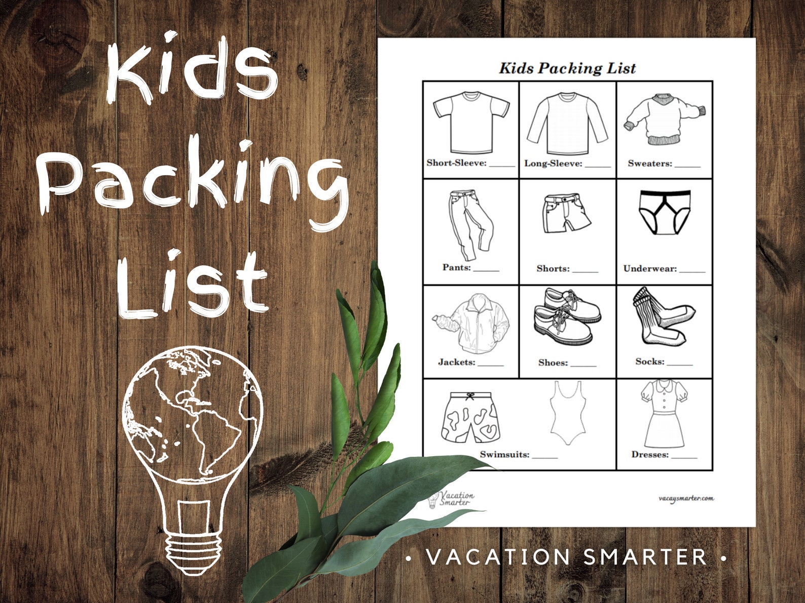 Kids Packing List / Family Packing / Family Vacation / Family Travel ...