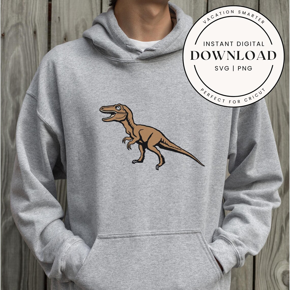 Velociraptor SVG PNG | Dinosaur Cut File for Cricut (digital Download ...