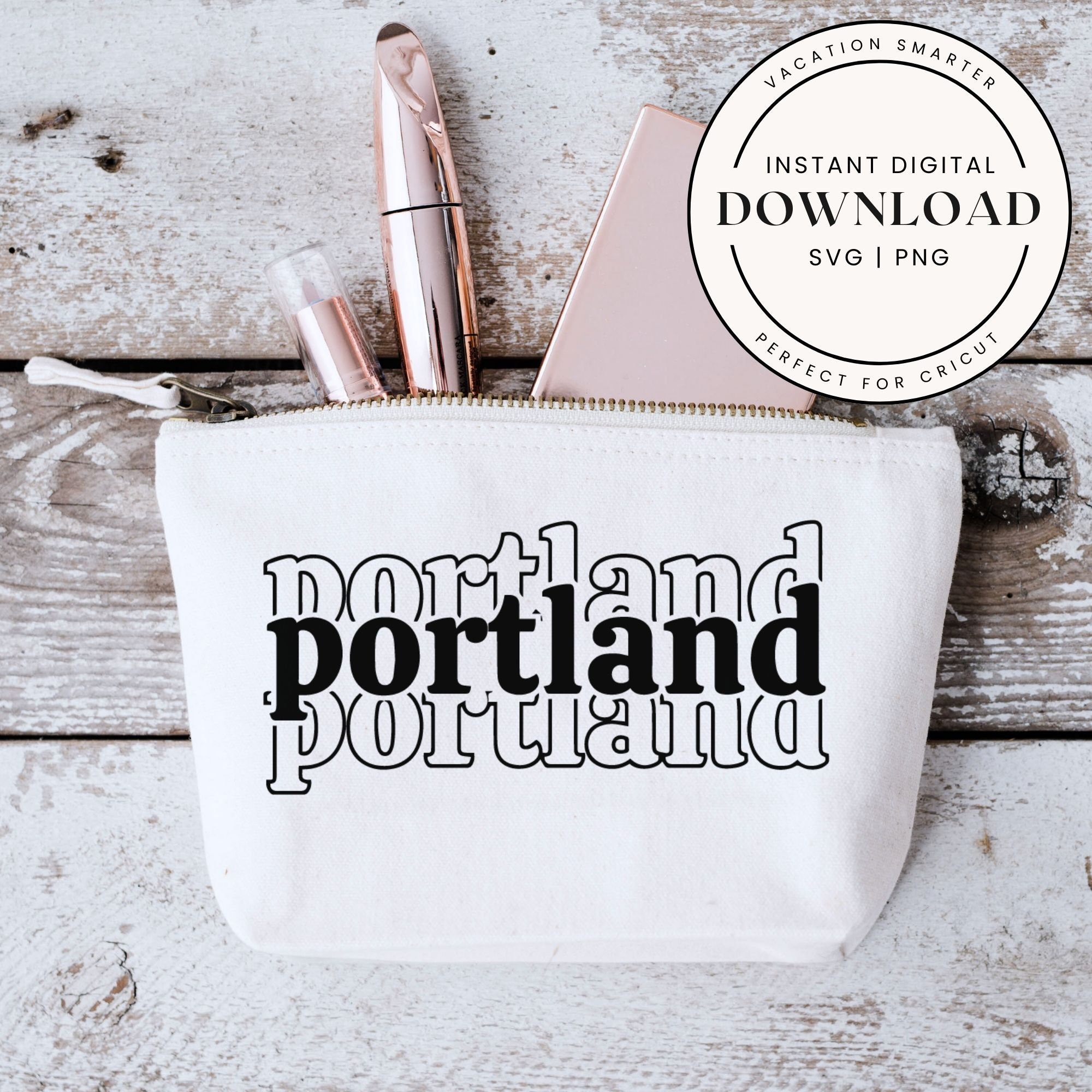 Portland SVG PNG | City Name Cut File for Cricut | Oregon State Design ...