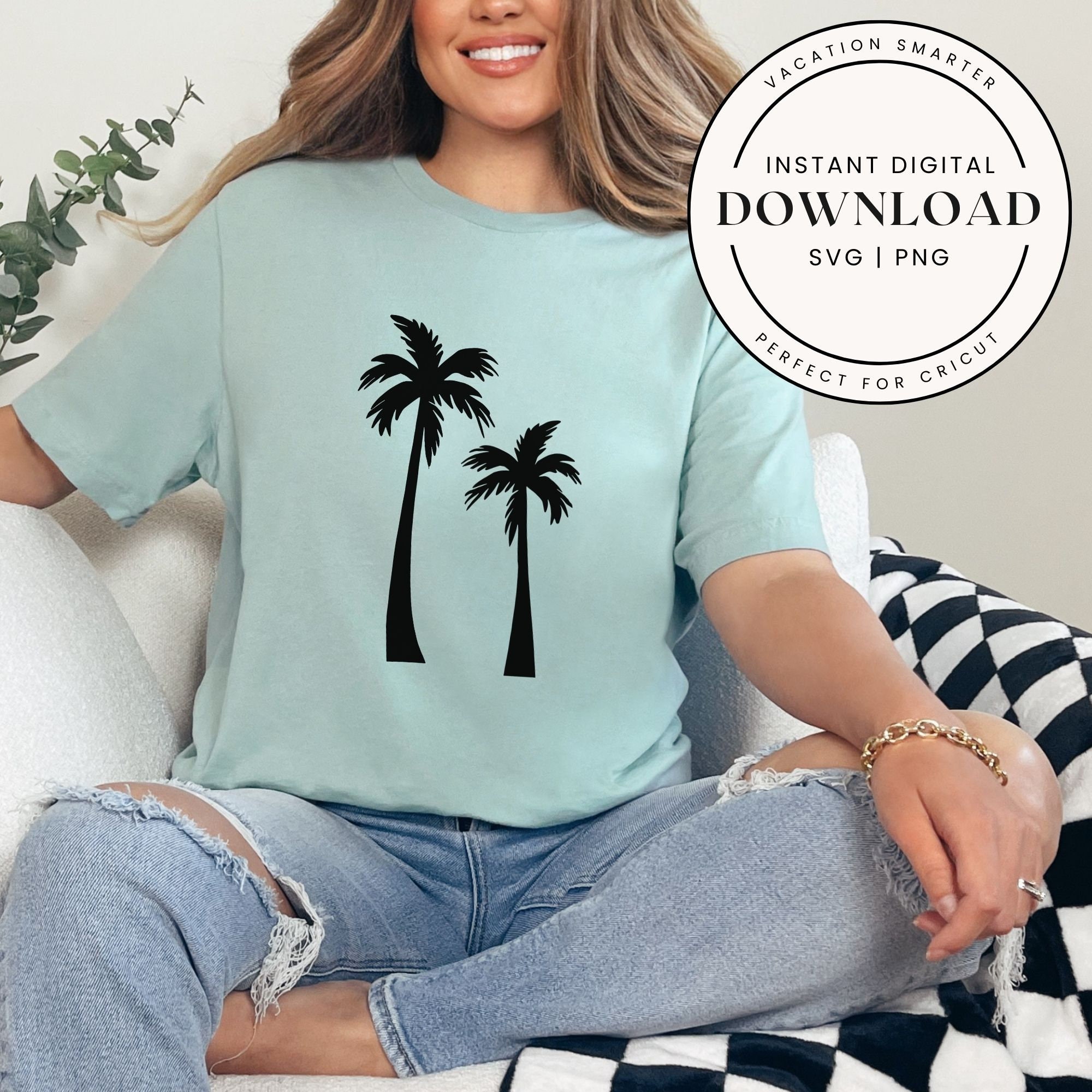 Tropical Palm Trees SVG, PNG File, Cricut Ready (digital Download) - Etsy