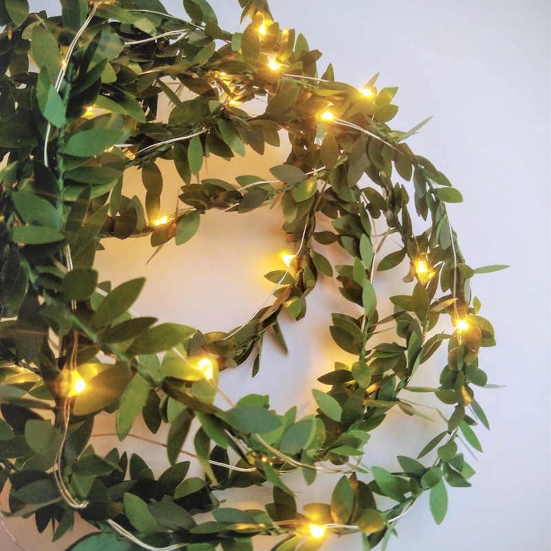 Lighted Garland - Etsy