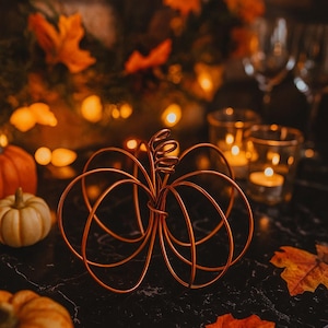 Copper Table Pumpkins Fall Home Decor, Rustic Weddings, Autumn Events ...
