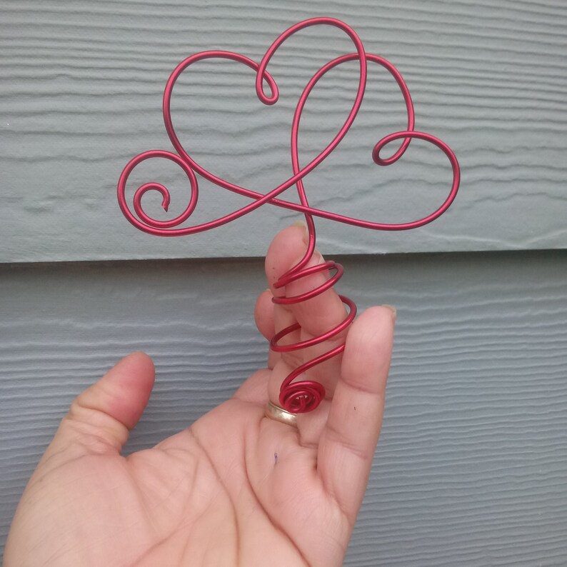Mini Valentine Tree Topper - Etsy