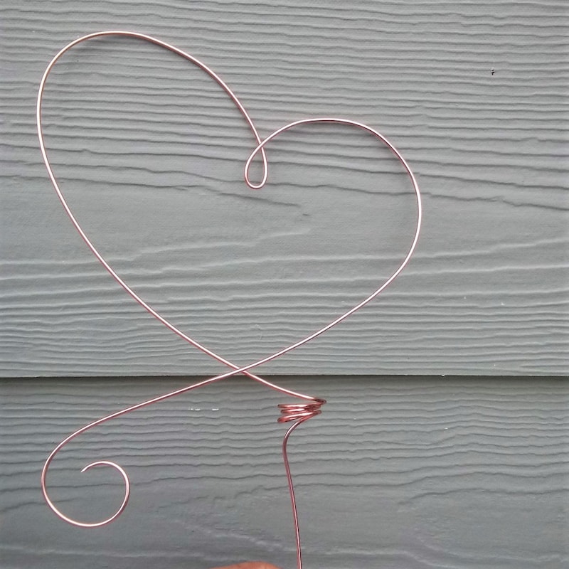 Heart Cake Topper - Etsy