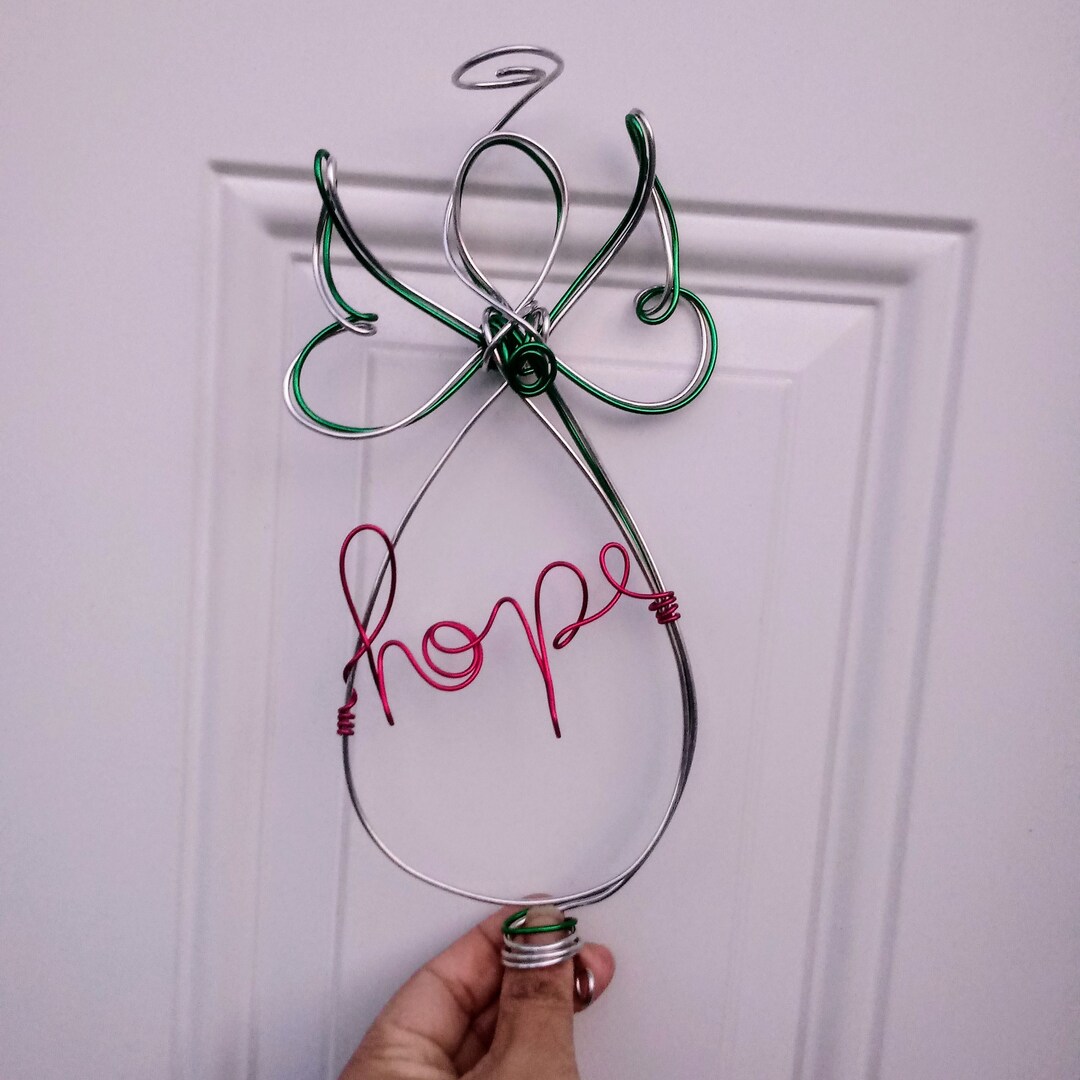 Hope Angel Tree Topper Christmas Decor - Etsy