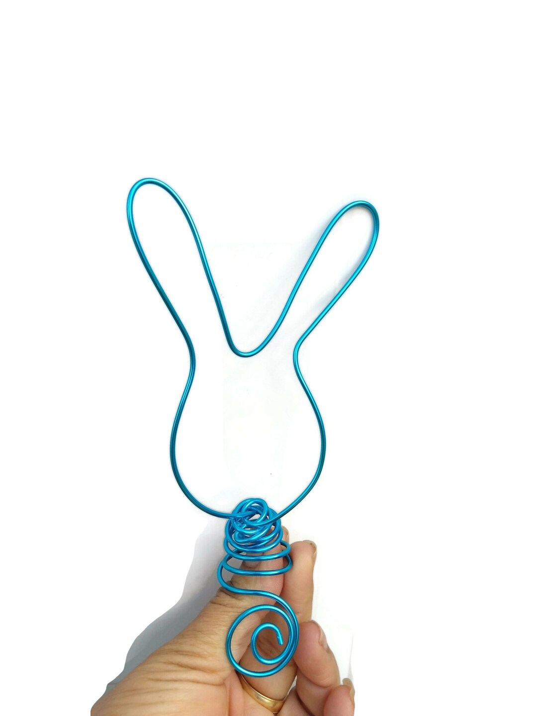 Mini Easter Bunny Head Tree Topper - Etsy