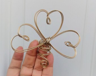 Mini Shamrock Tree Topper St Patrick's Day Decorating | Etsy