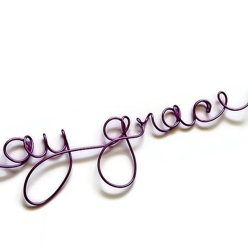 Wire Word Sign - Etsy