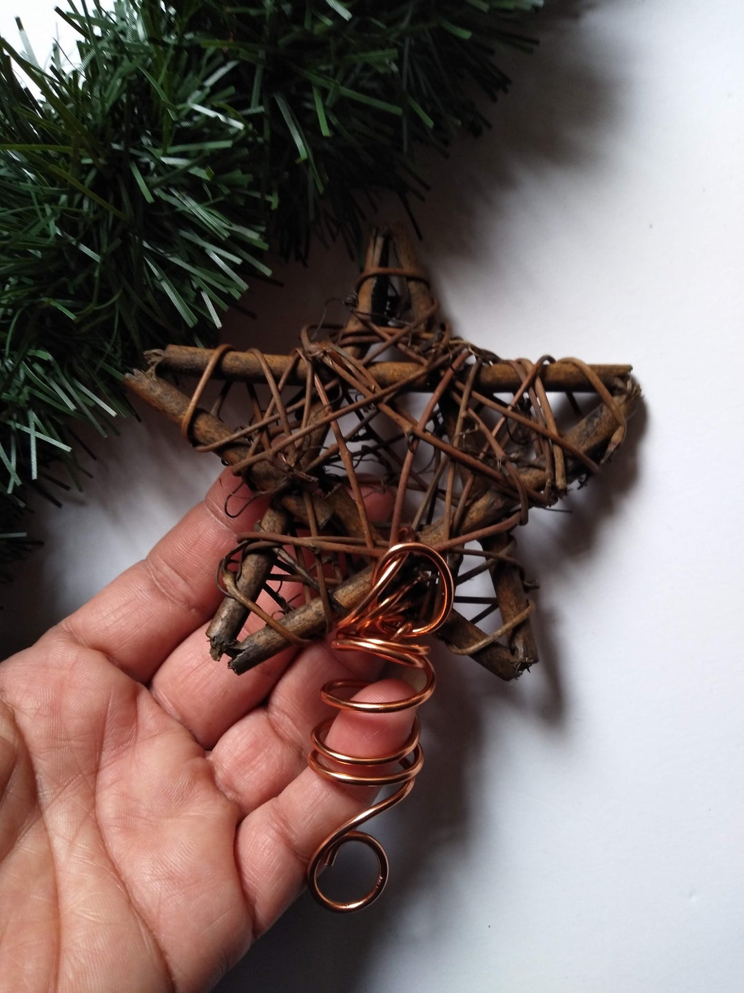 Small Rustic Tree Star 4 Inch - Etsy