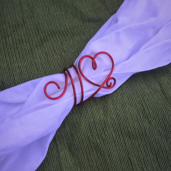 Wire Napkin Rings - Etsy