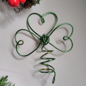 Mini Shamrock Tree Topper St Patrick's Day Decorating - Etsy