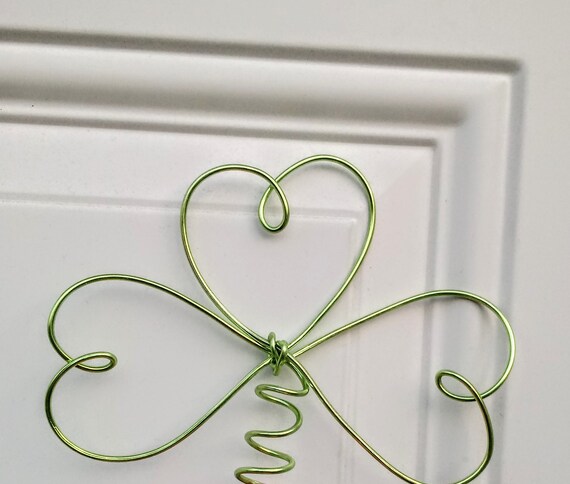 Mini Shamrock Tree Topper 5 Inch St Patrick's Day - Etsy