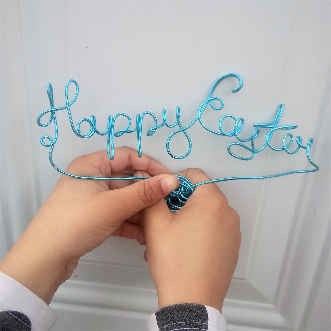 Happy Easter Mini Tree Topper - Etsy