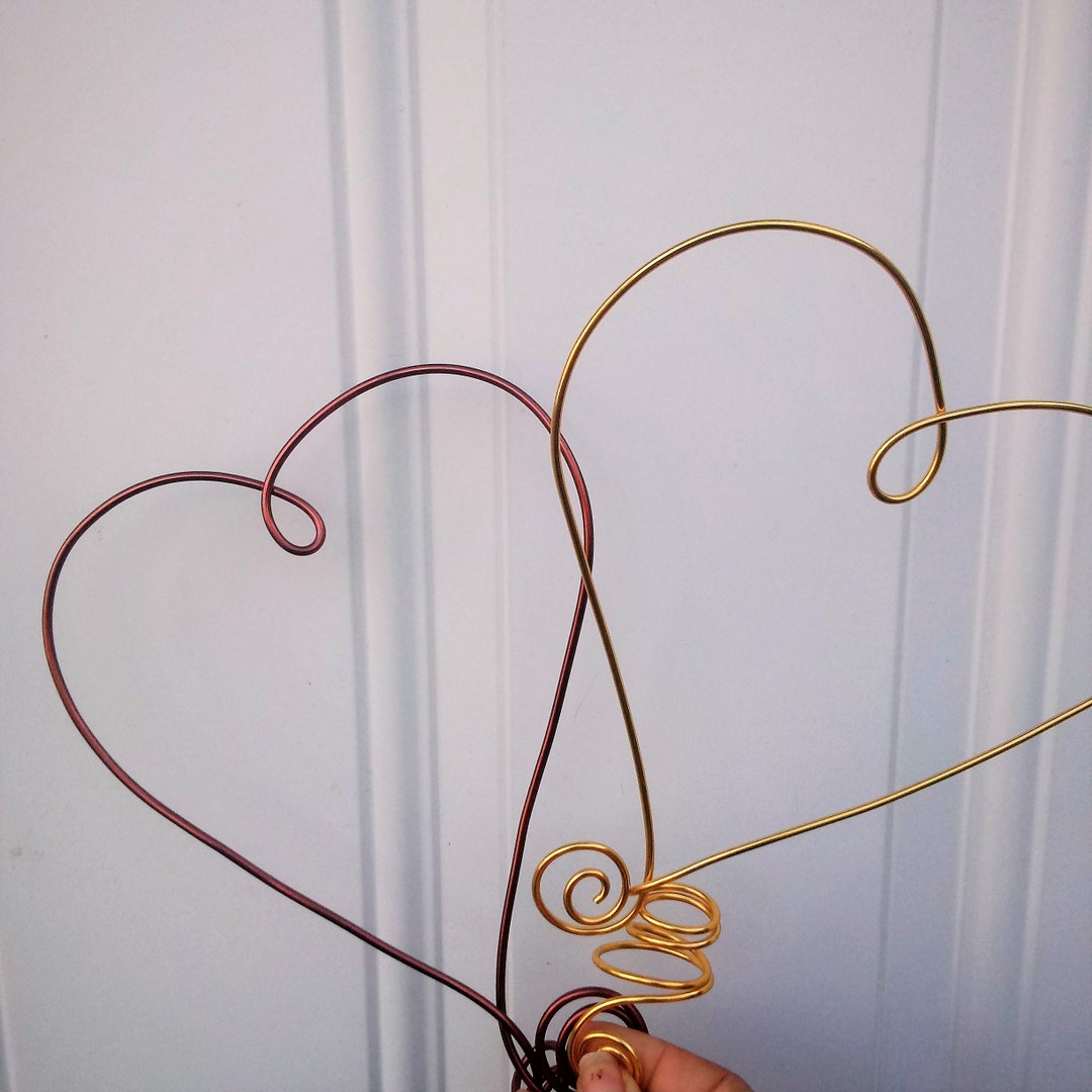 Heart Tree Topper Set of 2 - Etsy