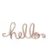 Hello Wire Sign for Home or Office - Etsy