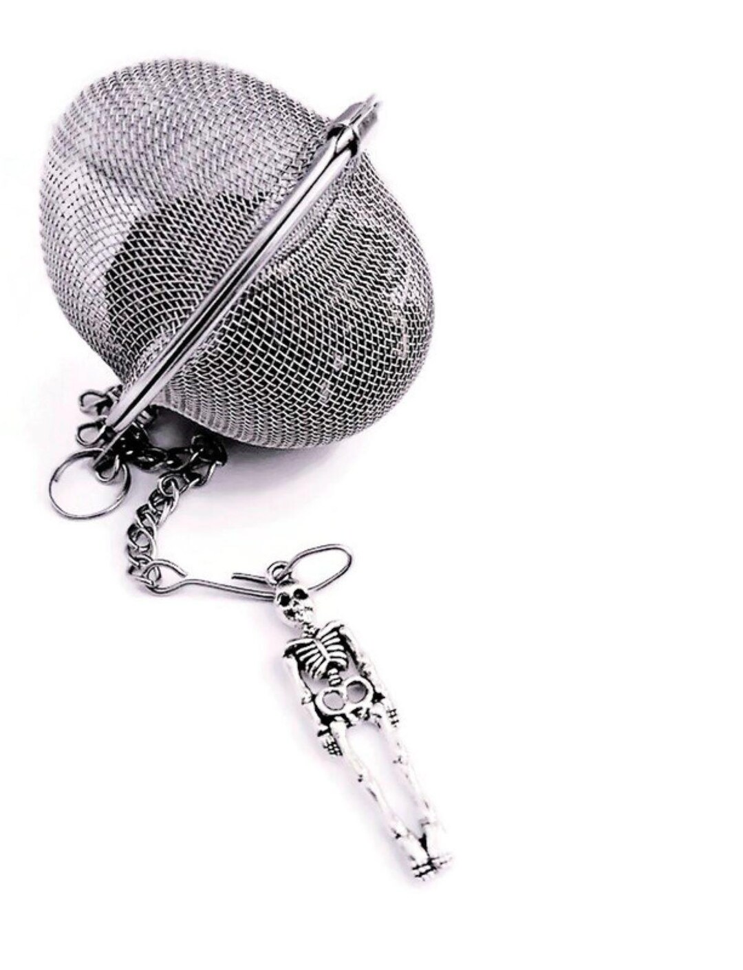 Skeleton Charm Tea Infuser - Spooky Halloween Gift - Etsy