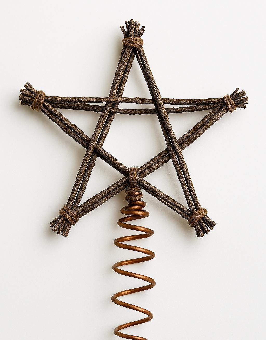Stick Tree Star Topper for Mini Christmas Trees - Etsy
