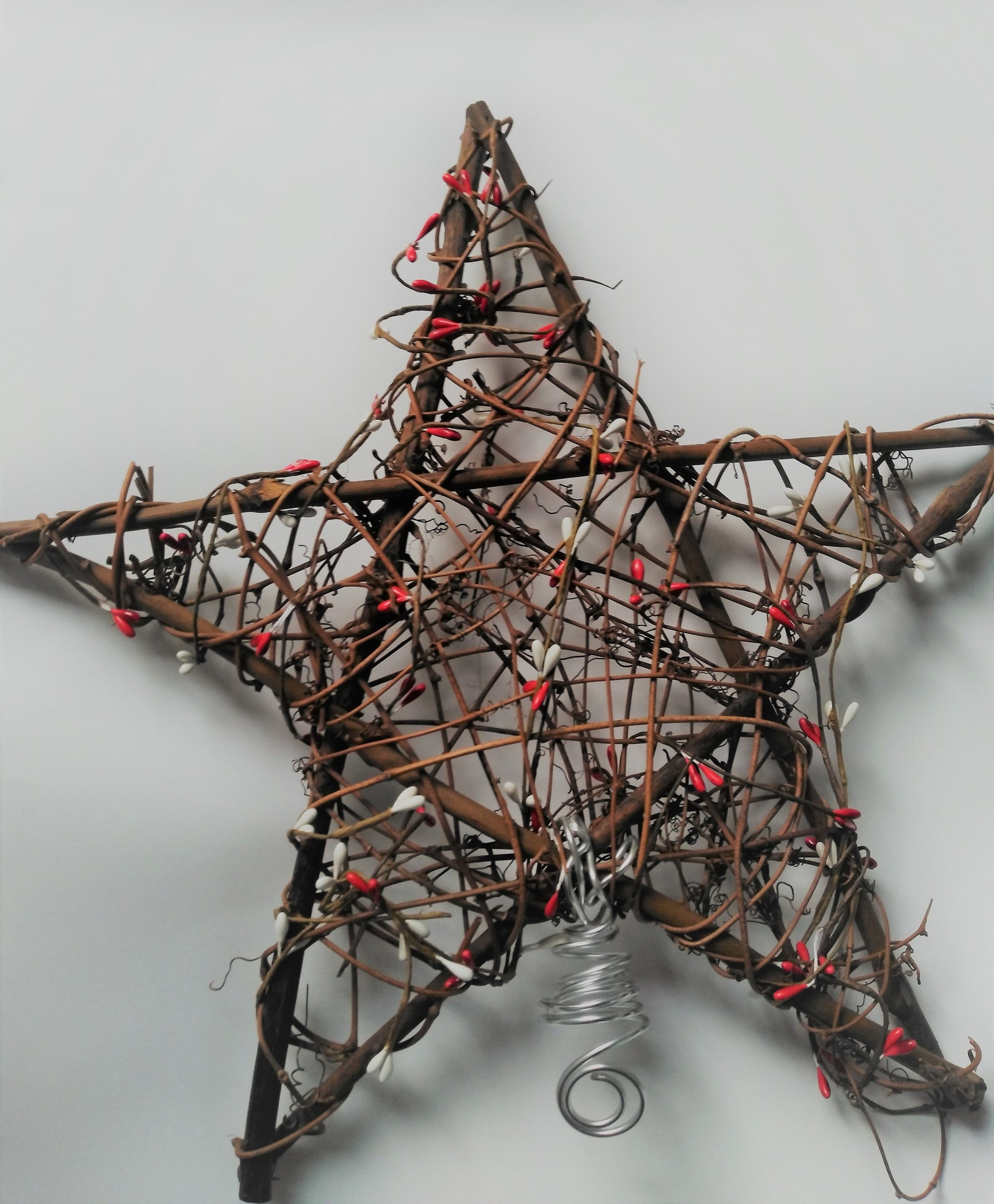 Lighted Farmhouse Tree Topper Star for Rustic Holiday 12 X 12 | Etsy