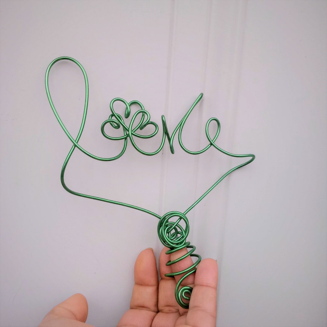 Love Shamrock Tree Topper for St Patrick's Day Theme Tree - Etsy