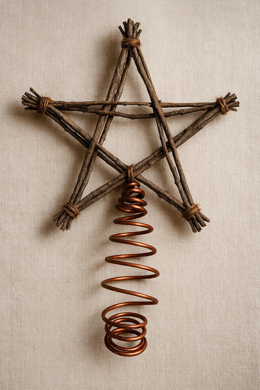Stick Tree Star Topper for Mini Christmas Trees - Etsy