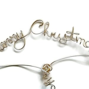 Merry Christmas Sign Tree Topper - Etsy