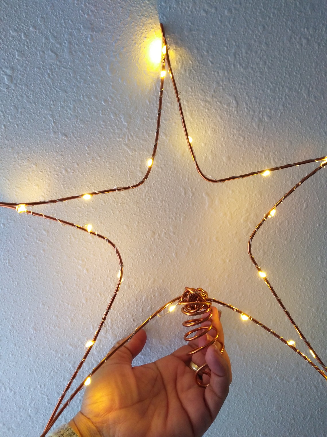 Lighted Star Tree Topper for Christmas Tree With LED Lights | Etsy