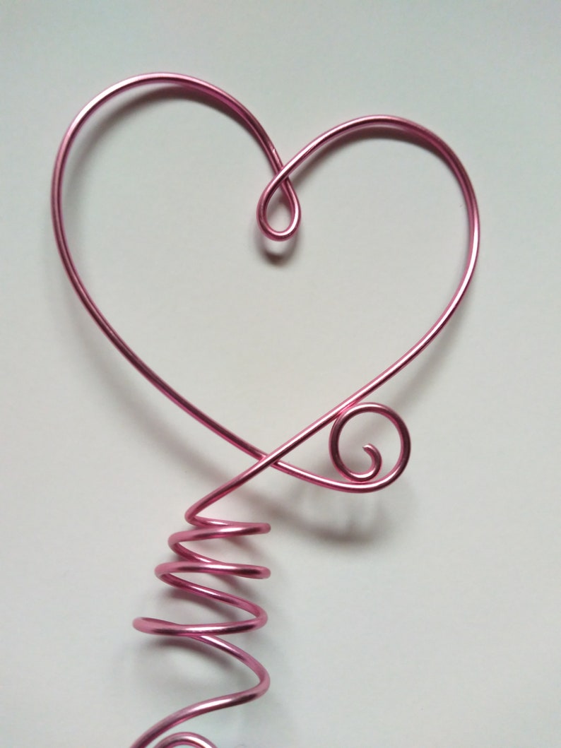 Miniature Heart Tree Topper - Etsy