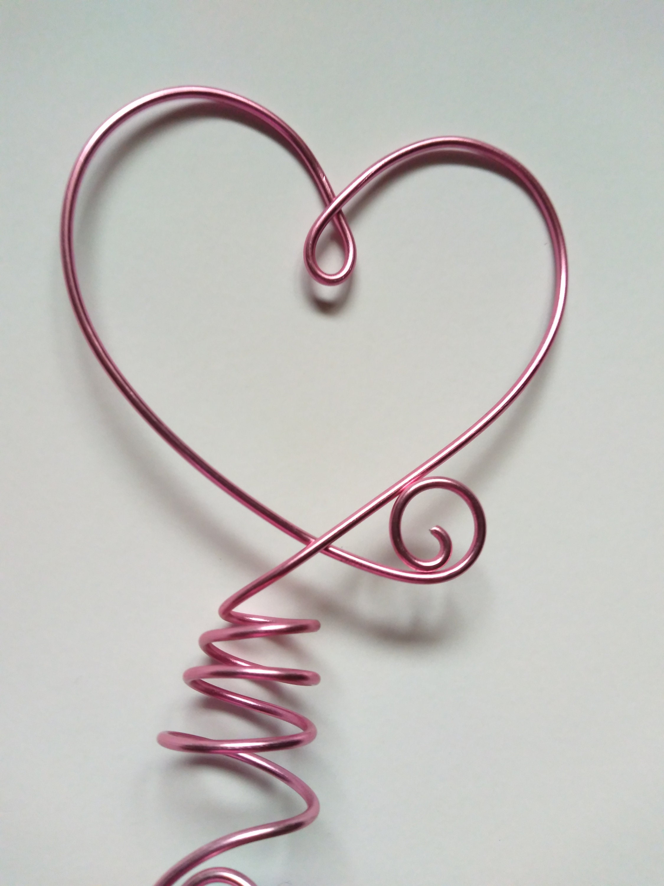 Miniature Heart Tree Topper - Etsy