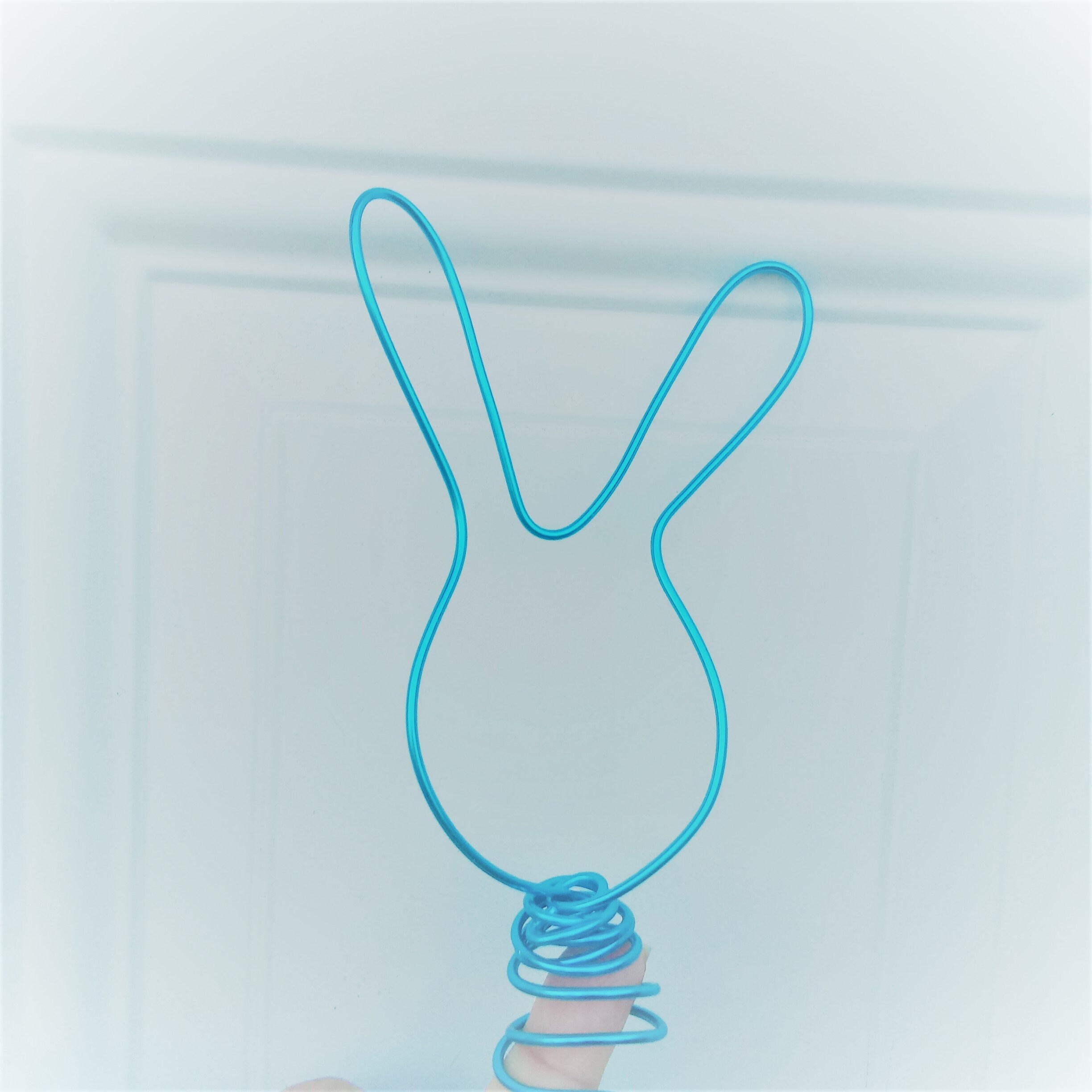 Mini Easter Bunny Head Tree Topper | Etsy